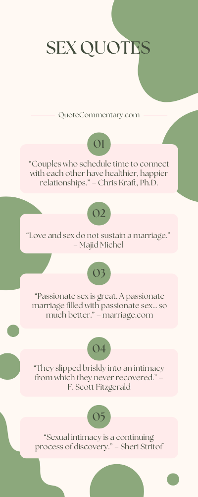 95 Sex Quotes Their Meanings Explanations